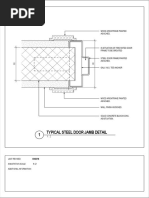 Steel Window Detail - 1-1 | PDF | Wall | Brick