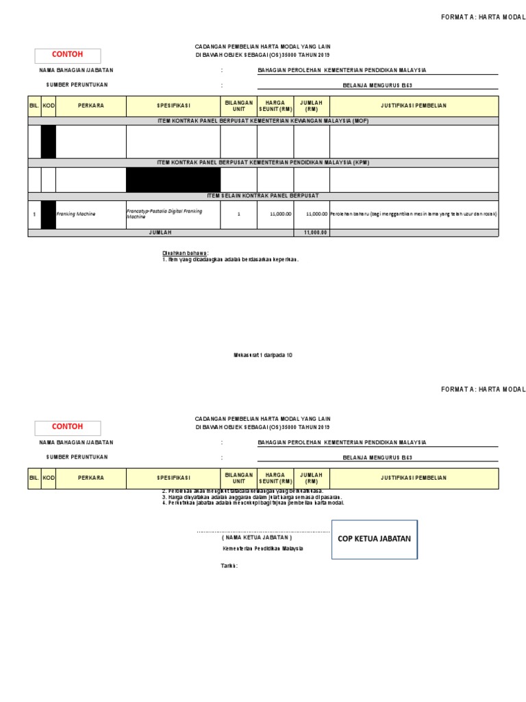 Template Abm 2021 | PDF