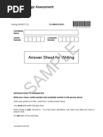C1 Advanced 4, Test 2 Answer Key, Listening | PDF