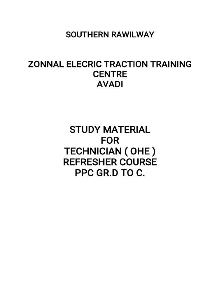 PPC OHE Study Material | PDF