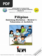 Grade 7 Filipino - MODULE 1 To 4 | PDF