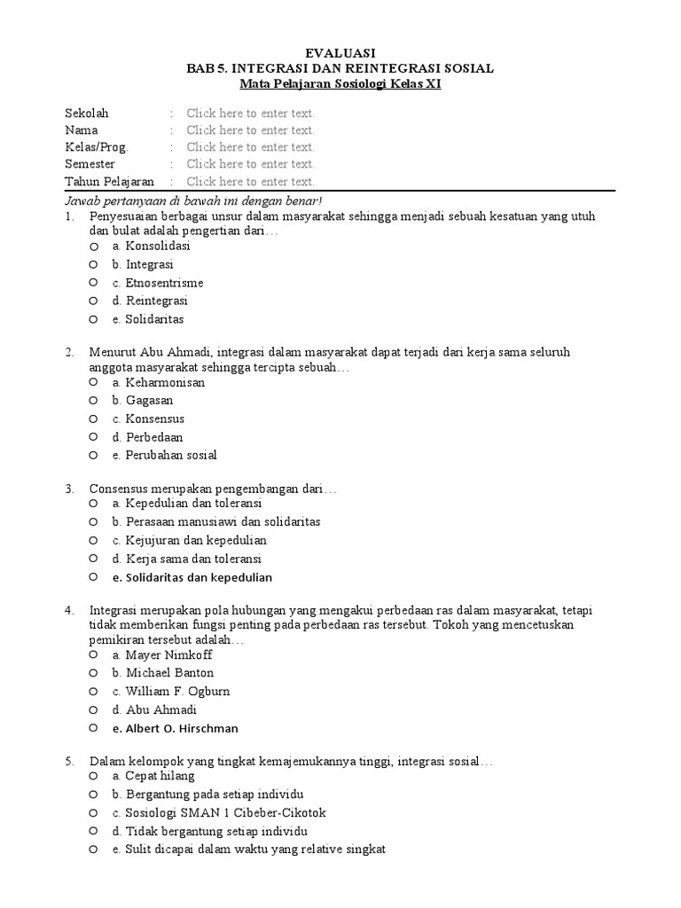 Soal 7 | PDF | Ilmu Sosial | Kesehatan Holistik
