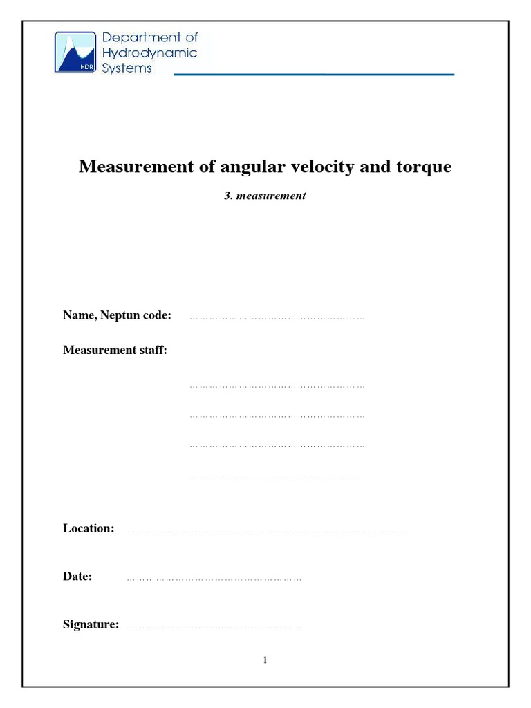 IME 2 Template Torque | PDF | Electric Motor | Mechanics