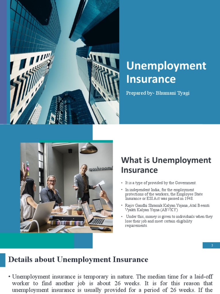 Unemployment Insurance | PDF | Unemployment Benefits | Employment