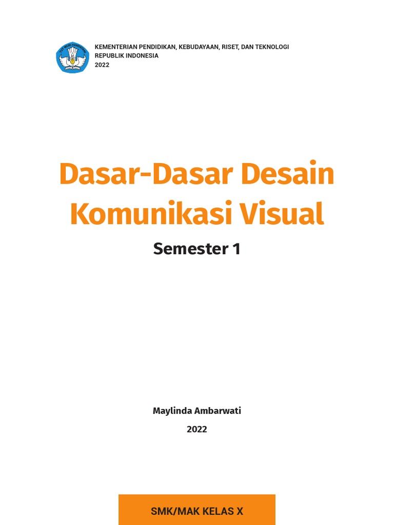 Desain Komunikasi VIsual KLS X Sem 1 | PDF