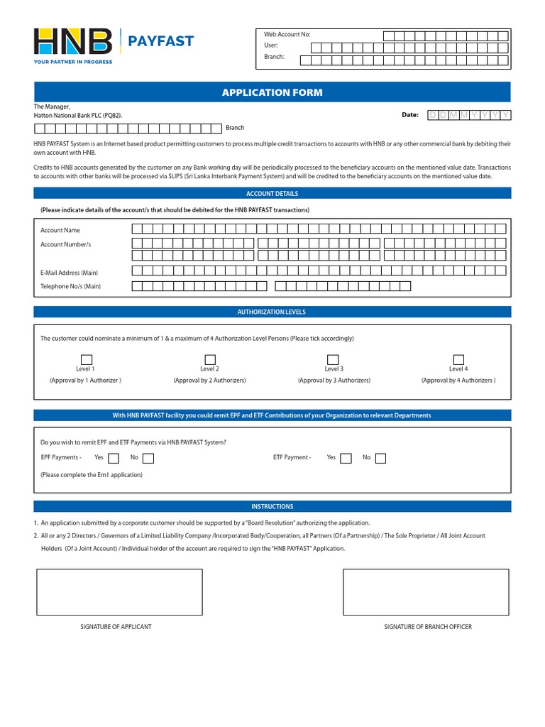 Pay Fast Application | PDF | Banks | Debit Card
