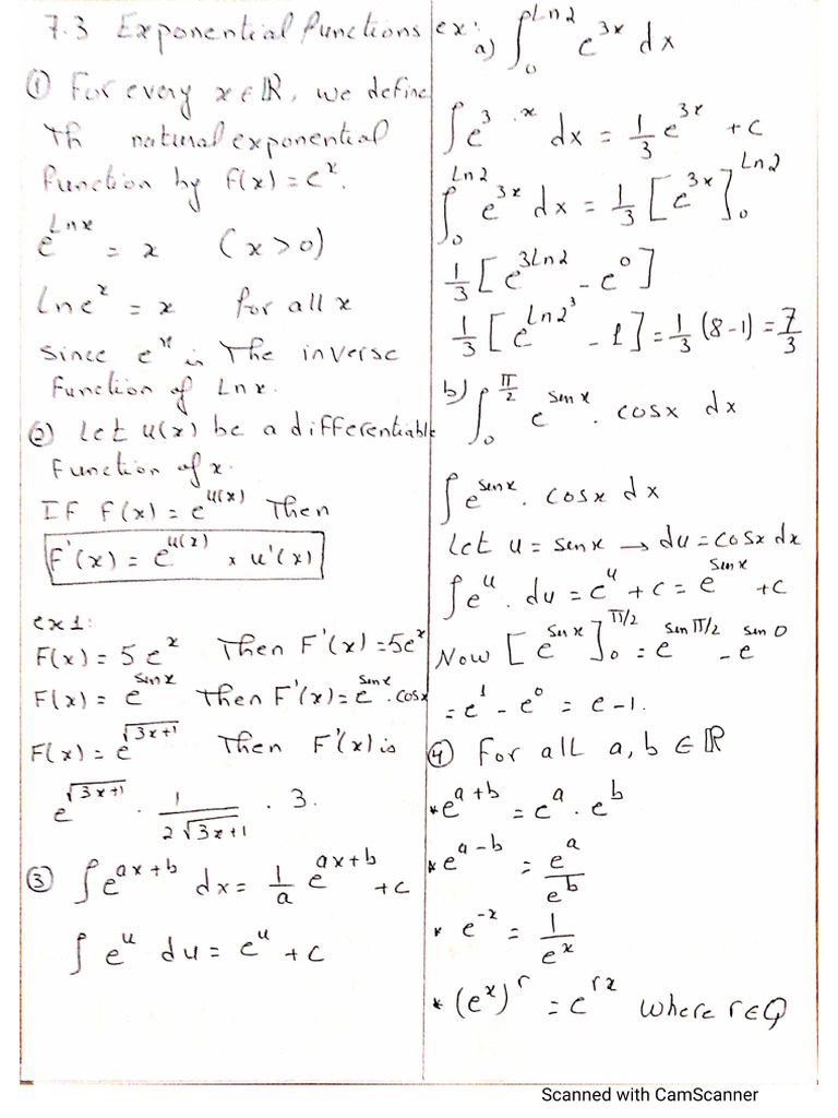 Lecture 3 MAT 210 | PDF