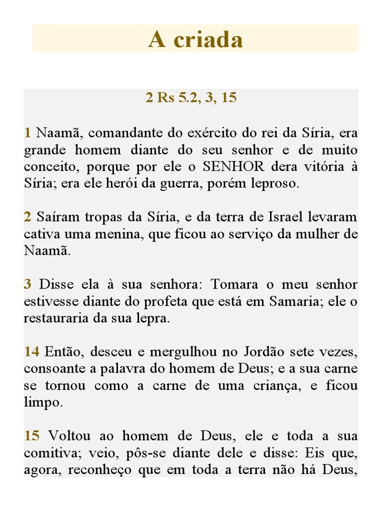 A Criada - F | PDF