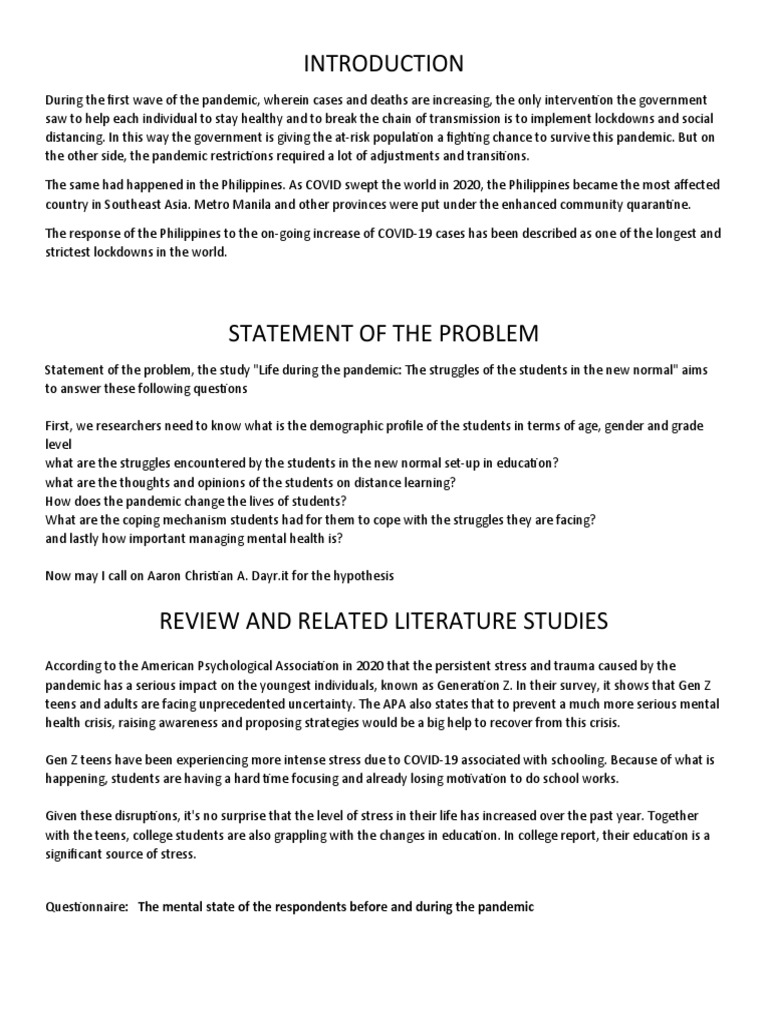 RESEARCH! | Download Free PDF | Adolescence | Stress (Biology)