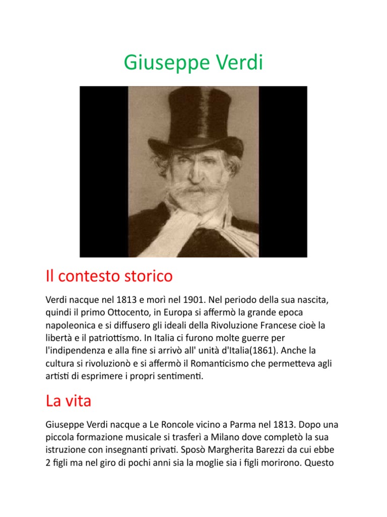 Giuseppe Verdi | PDF