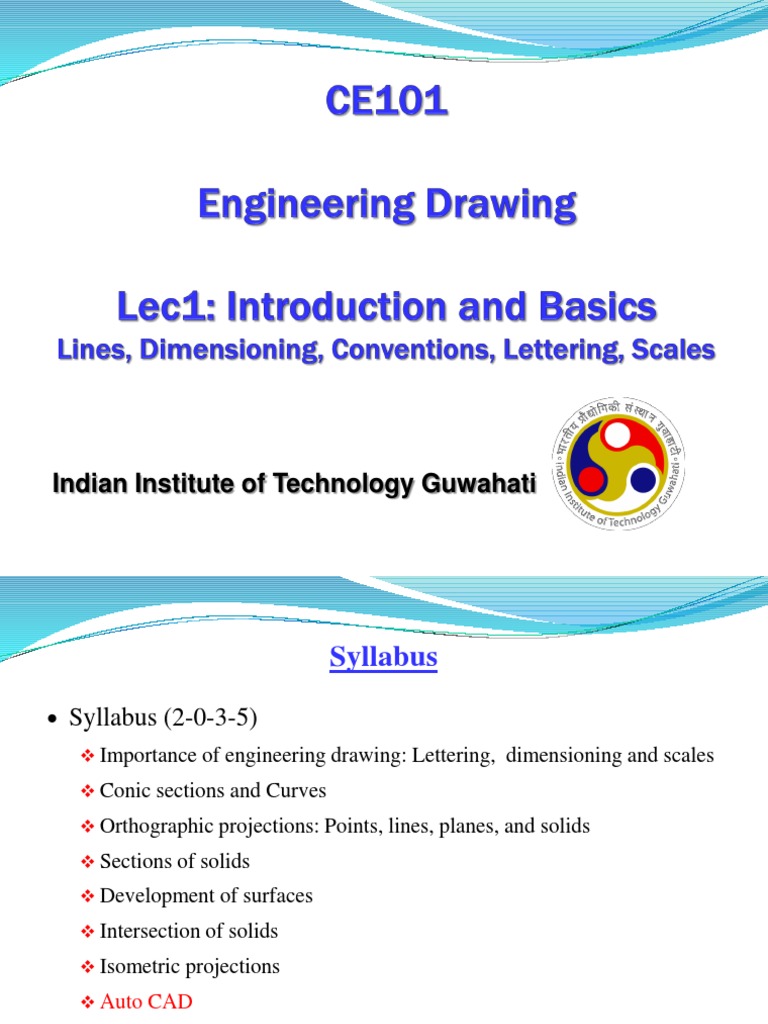 Introduction, Lettering and Dimensioning | PDF | Drawing | Design