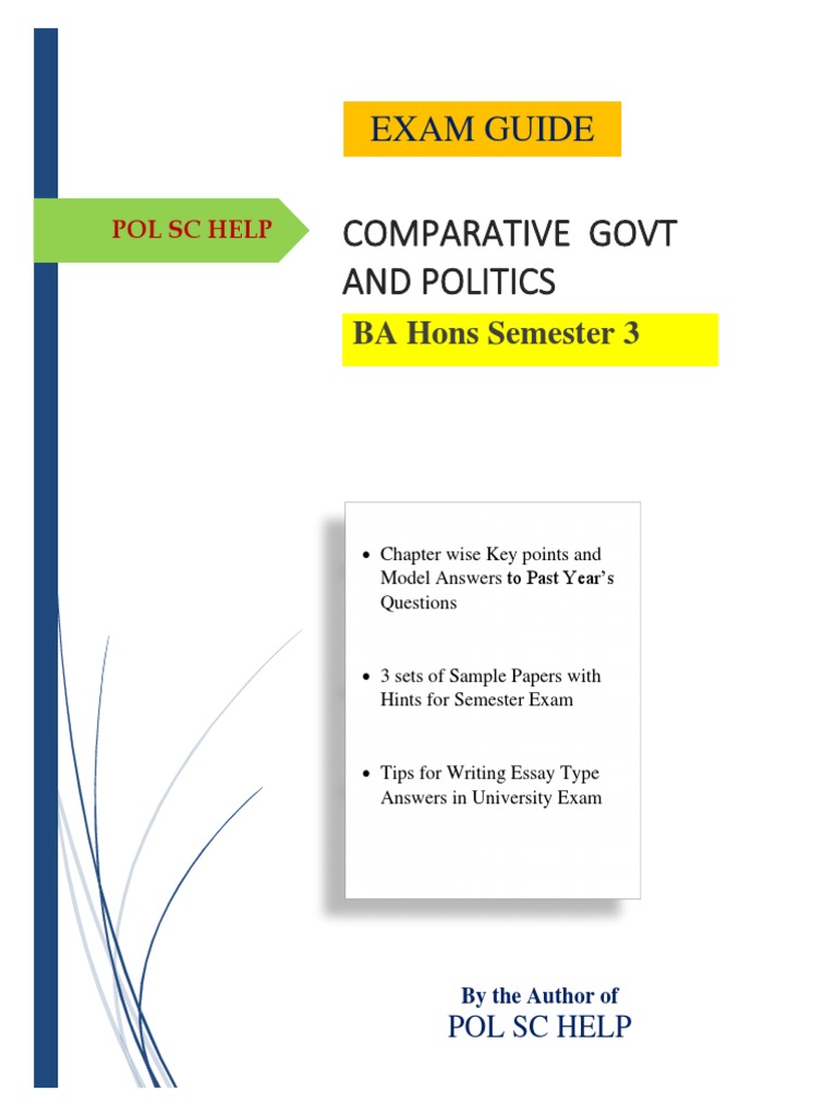 Comparative Politics Exam Guide | PDF | Science | Political Science