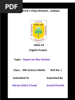 Class 12 Hindi Project 2024-25 | PDF