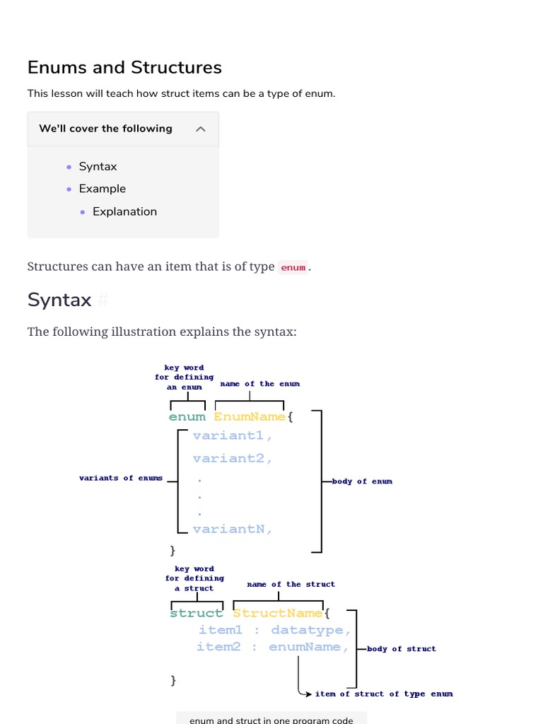 100 Enums and Structures | PDF | Software Engineering | Mathematical Logic