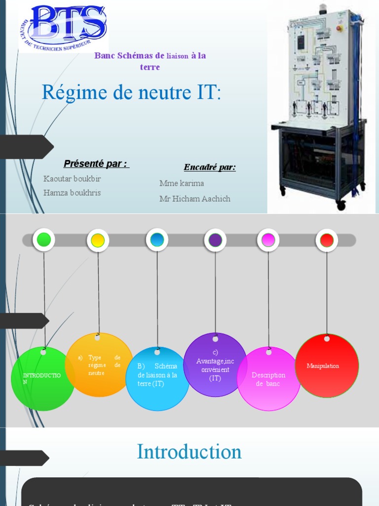 Régime de Neutre IT et Schémas Associés | PDF | Énergie électrique ...