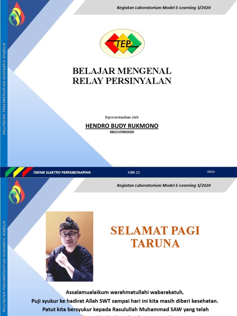 Konstruksi Dasar Relay Pi-150-S | PDF
