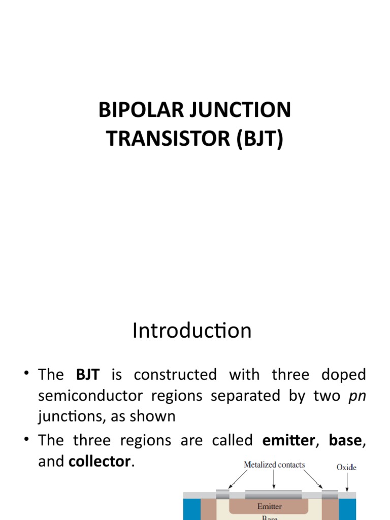 Understanding Bipolar Junction Transistors | PDF | Bipolar Junction Transistor | P–N Junction