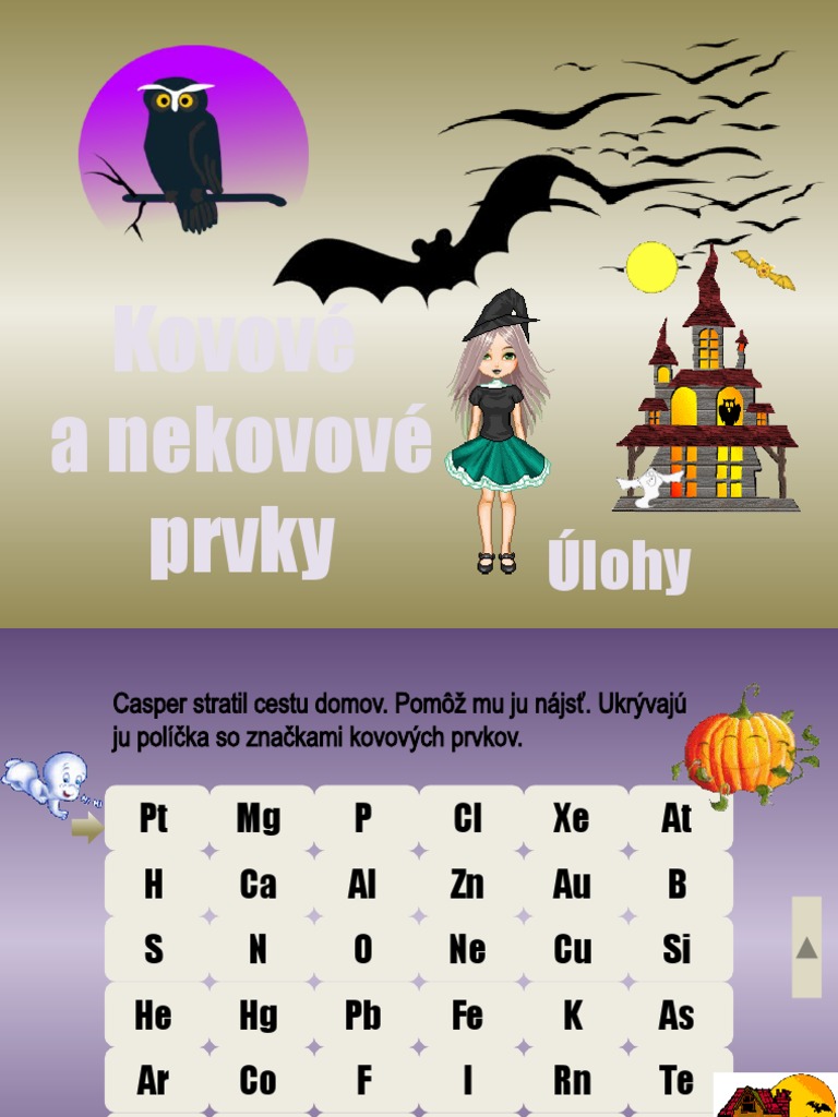 Kovy A Nekovy - Úlohy | PDF