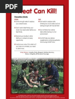 Army Work/Rest Cycle for Heat Stress | PDF | Science & Mathematics ...