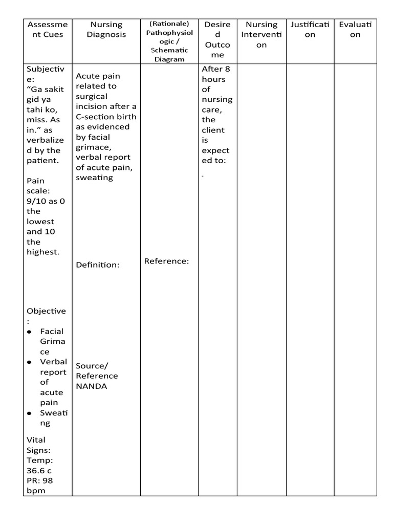 NCP Format | PDF | Science & Mathematics | Computers