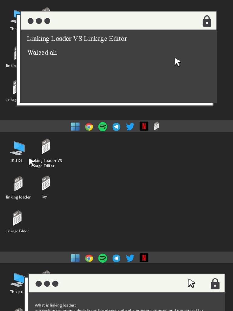 Linking Loader VS Linkage Ed Itor | PDF | Library (Computing) | Computer Architecture
