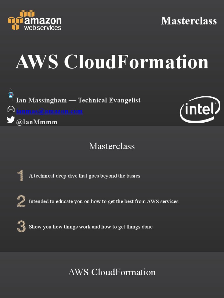 AWS CloudFormation Deep Dive | PDF | Amazon Web Services | Computing