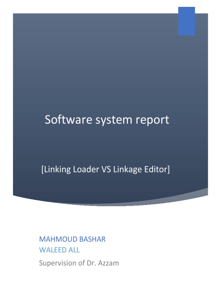 What Is Linking Loader | PDF