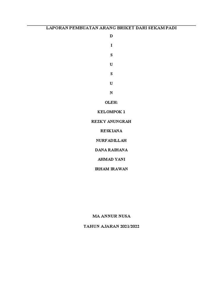 Contoh Laporan Prawira | PDF