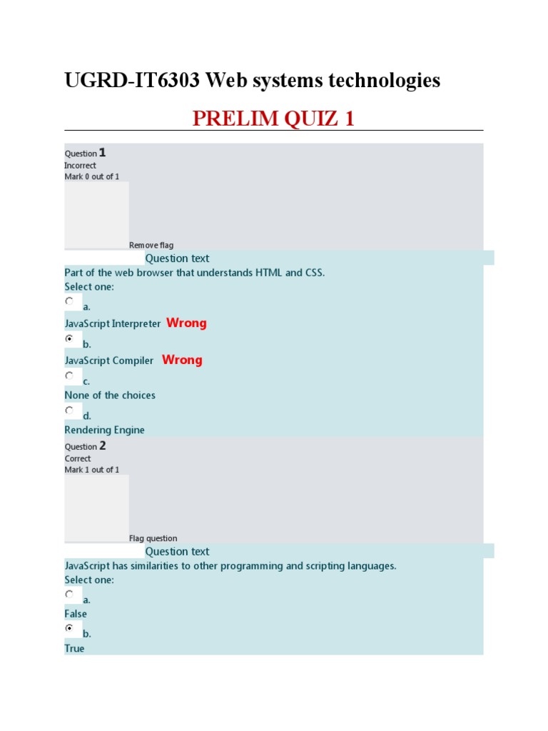 UGRD IT6303Web Systems Technologies by Chel | PDF | Php | World Wide Web