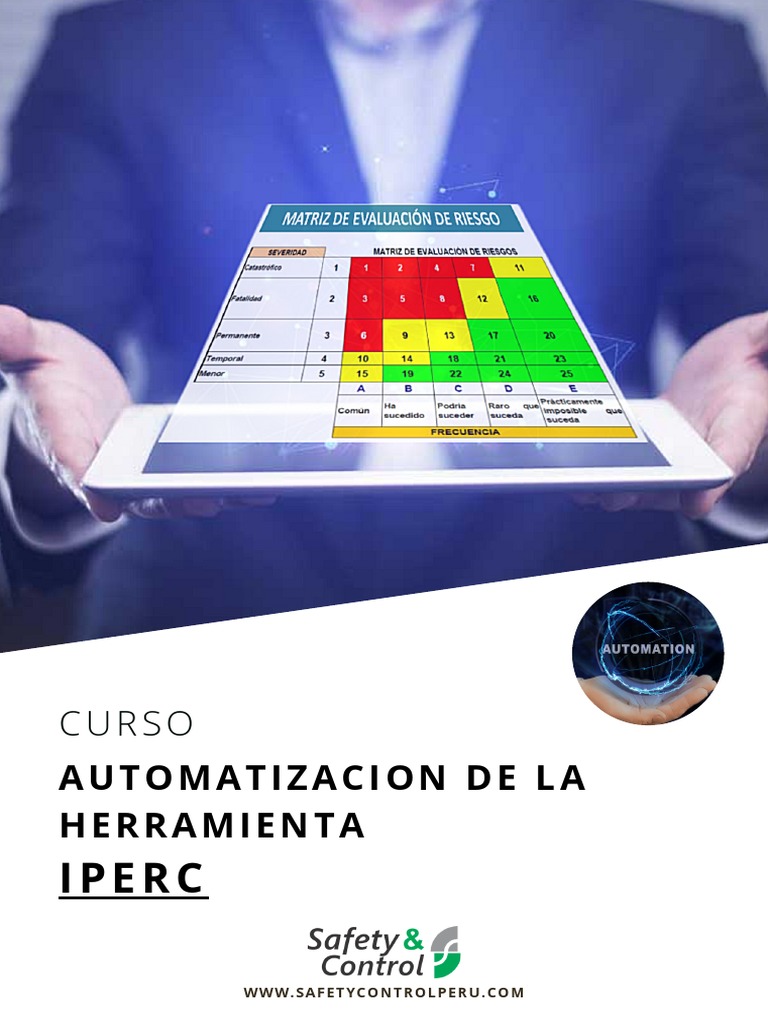Curso Automatización de La Herramienta IPERC - Safety Control - Lima | PDF | Software | Business