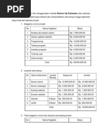 Contoh Dokumen Proyek SI | PDF