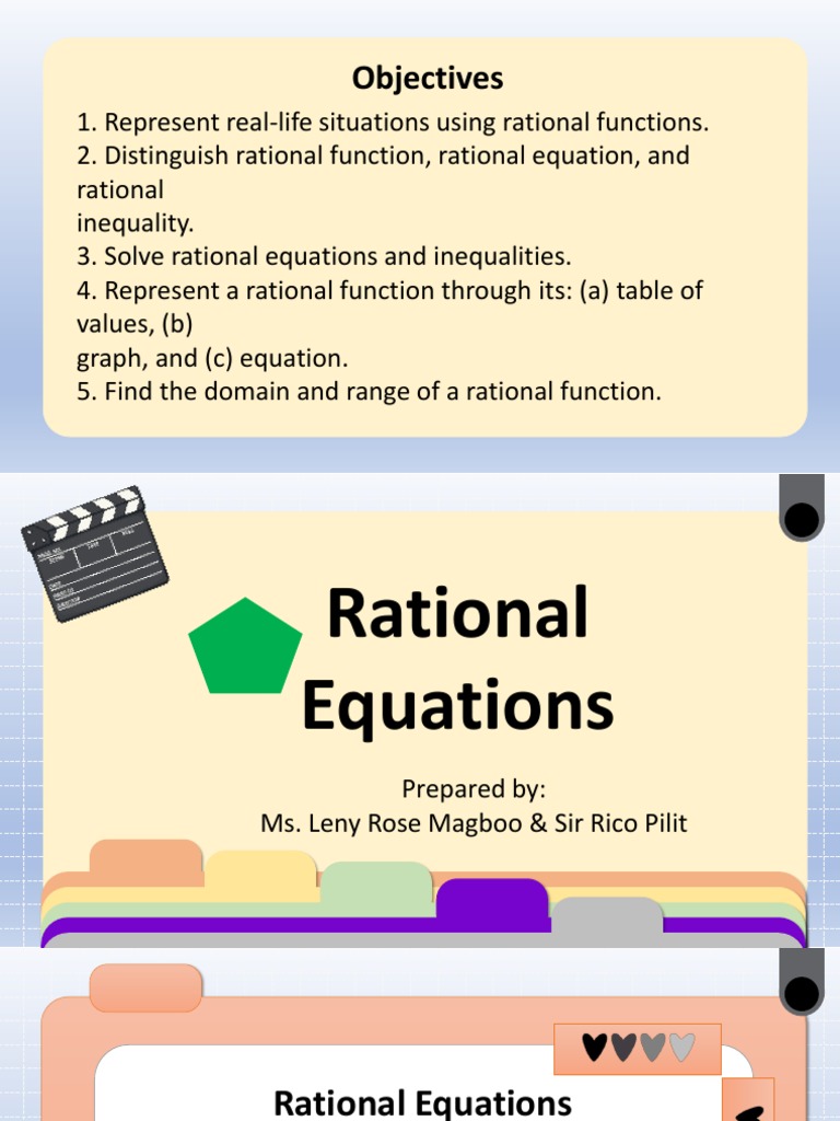 Module 2 Rational | PDF | Function (Mathematics) | Equations