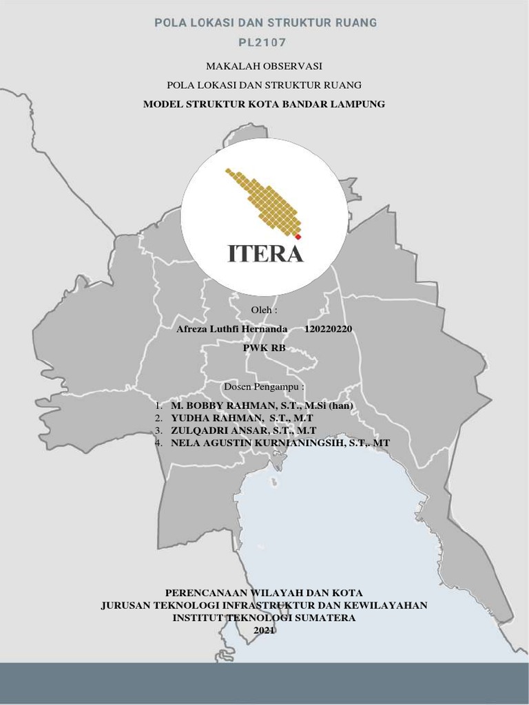 Model Struktur Kota Bandar Lampung | PDF | Seni | Teknologi & Rekayasa
