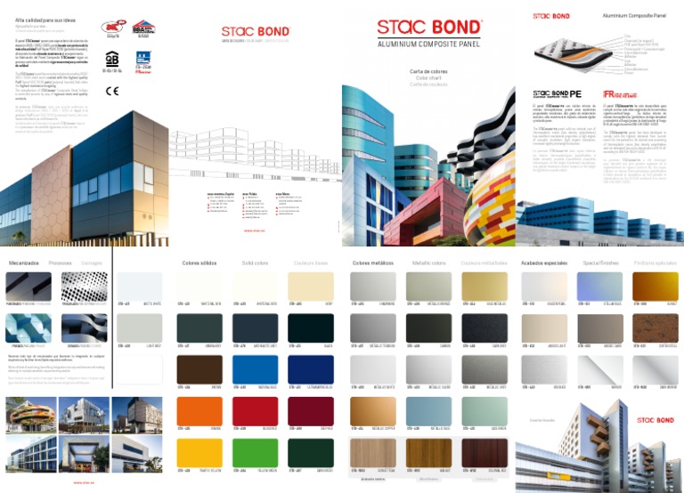 Stacbond Colourchart 1 | PDF | El plastico | Polímeros orgánicos