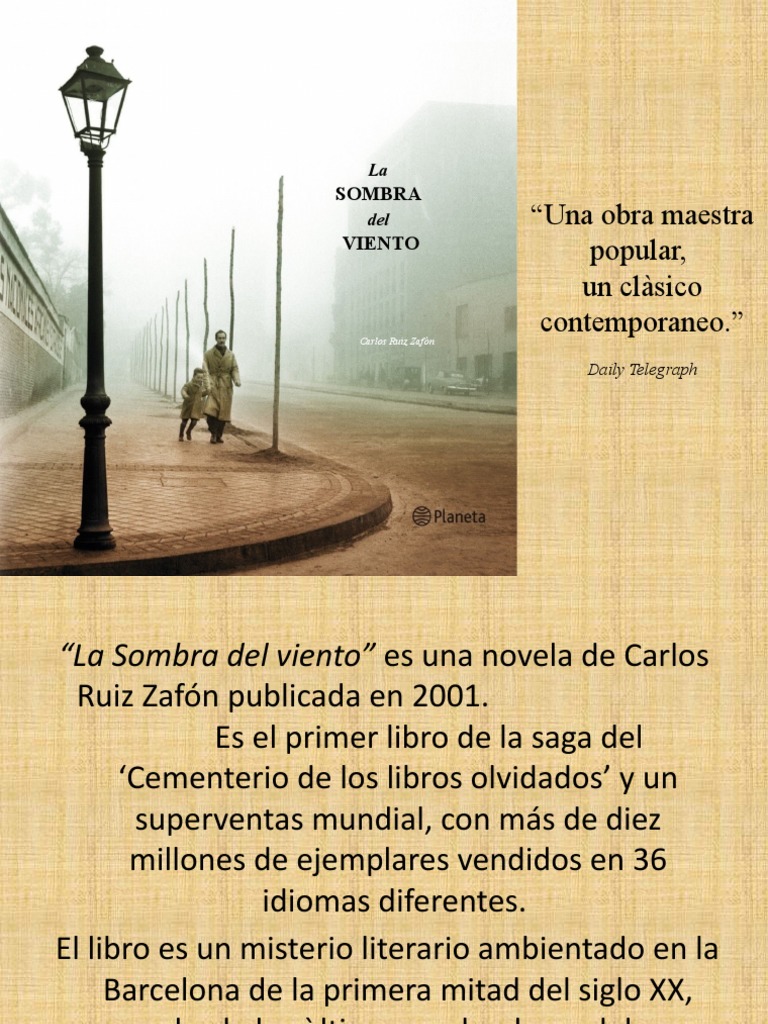 La Sombra Del Viento | PDF | Ficción general | Clásicos
