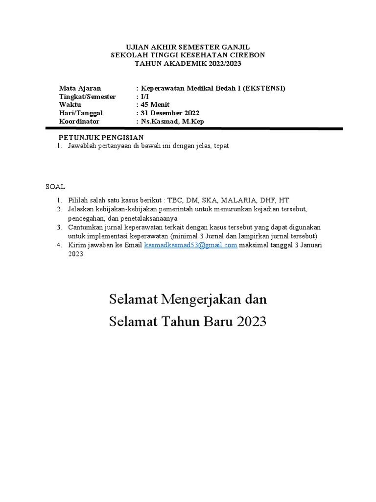 UAS KMB Ekstensi | PDF