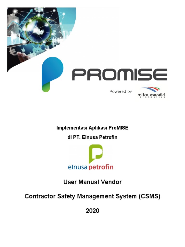 8784 - User Manual CSMS - Vendor | PDF | Bisnis | Komputer