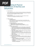 History Taking Template | PDF | Medicine | Clinical Medicine