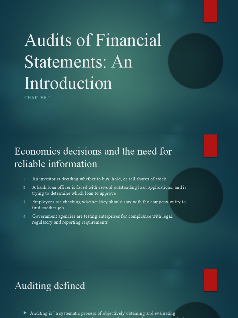 Presentation 2 | PDF | Audit | Financial Audit