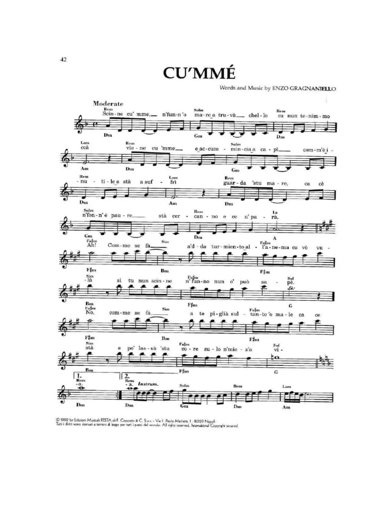 Cu'mme | PDF