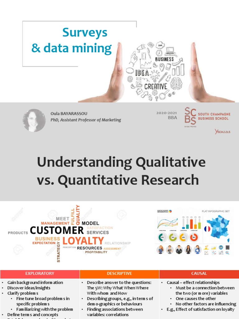 SESSION 3 - Quali Vs Quanti - Part 1 | PDF | Survey Methodology ...
