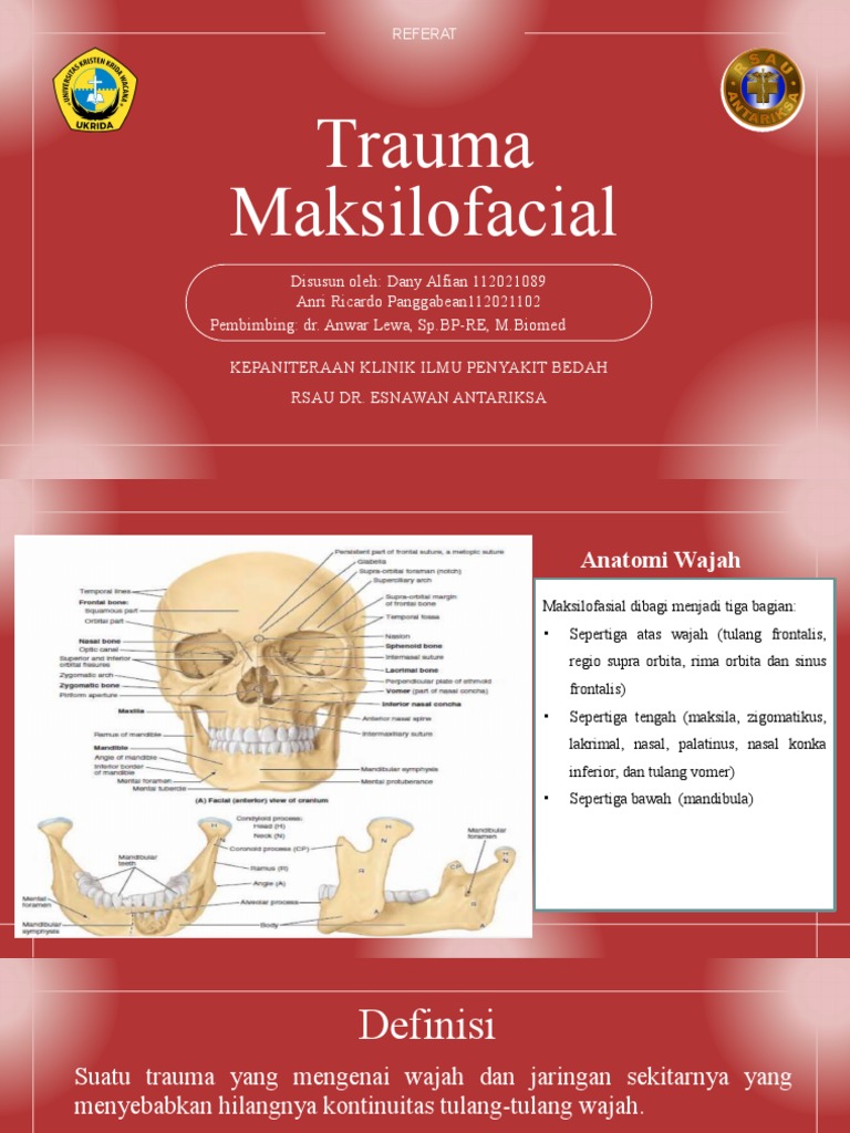 Trauma Maxilofacial Dan | PDF