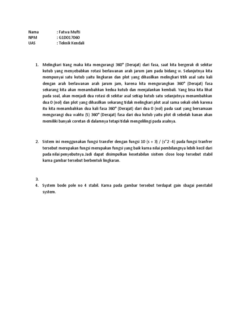 UAS Fatwa Mufti | PDF | Sains & Matematika | Metode & Bahan Ajar
