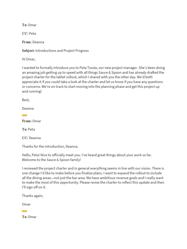 Draft Influential Emails | PDF