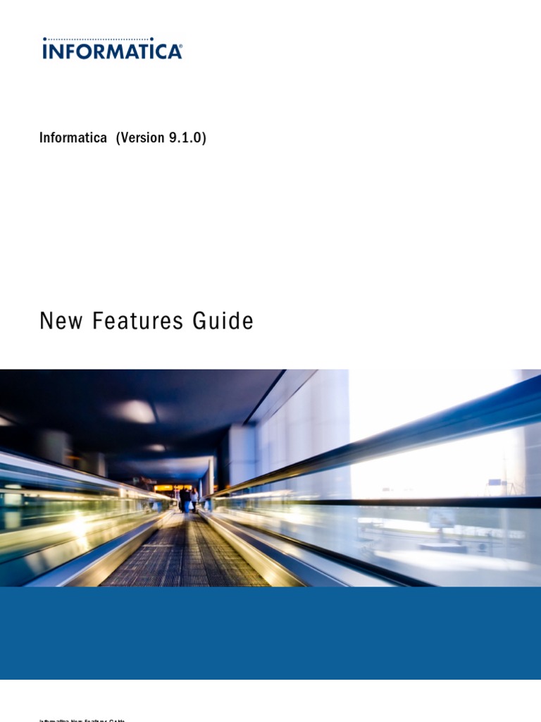 New Features Guide: Informatica (Version 9.1.0) | PDF | Web Service ...