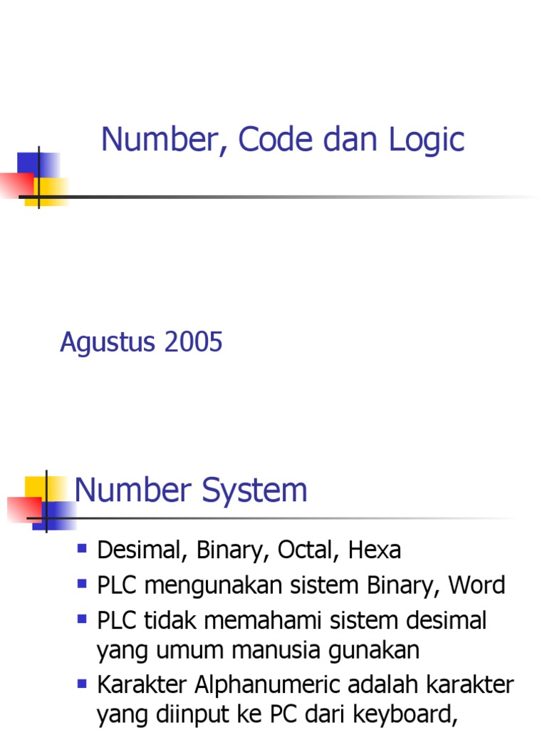 2.logic Number | PDF | Metode & Bahan Ajar | Komputer