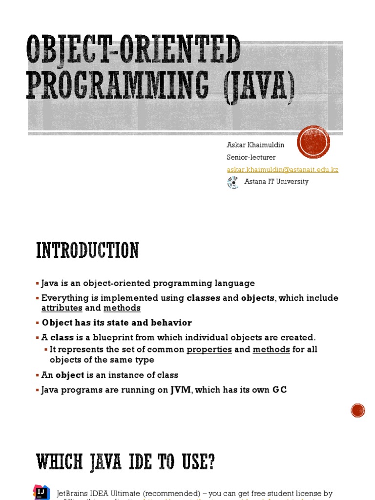 Oop1 Oop2 Oop3 Merged Pdf Inheritance Object Oriented Programming Method Computer 2664