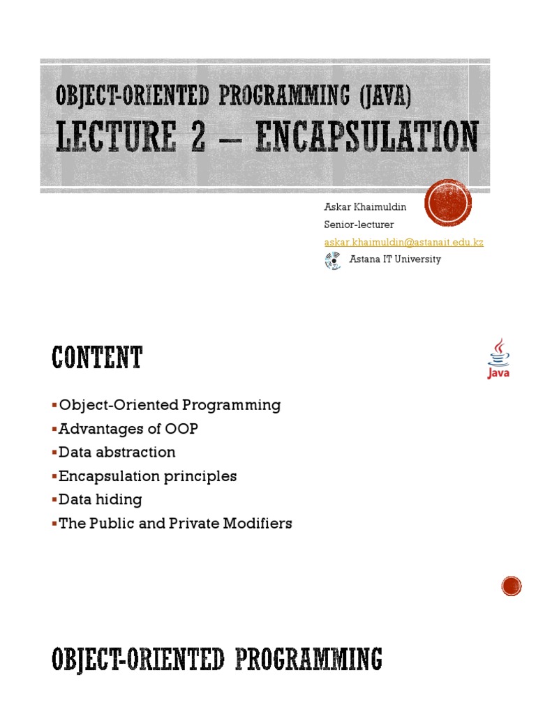 Oop2 Pdf Class Computer Programming Object Oriented Programming