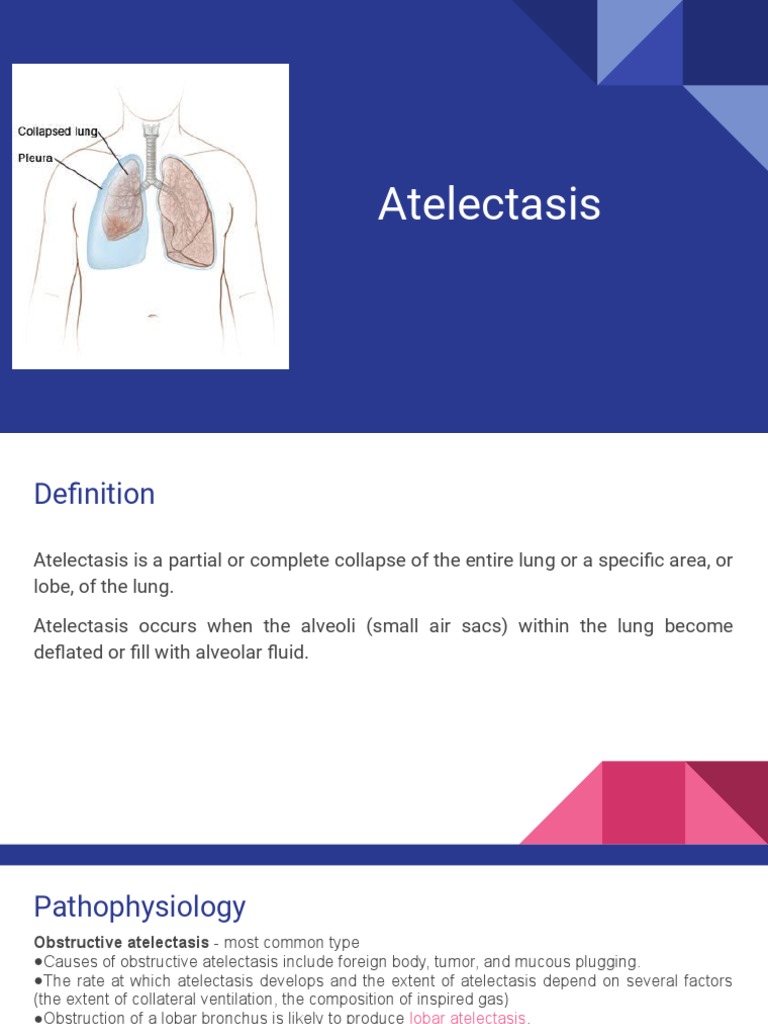 Atelectasis | PDF | Pneumonia | Respiratory Diseases