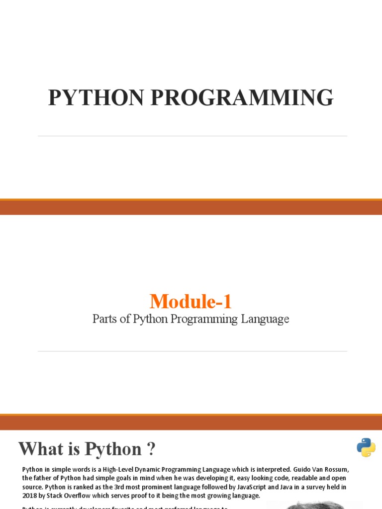 Python Basics 01 | Download Free PDF | Control Flow | Reserved Word